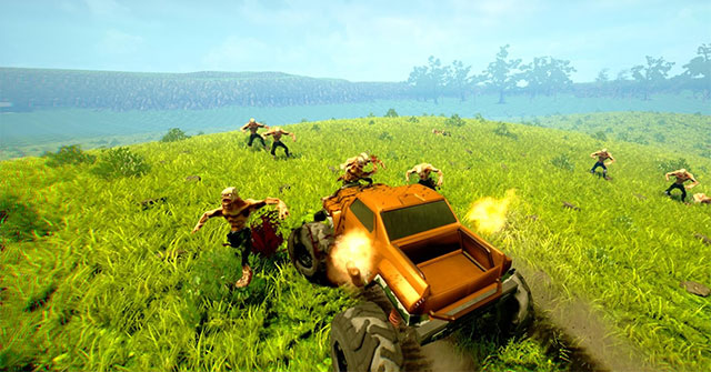 Zombie Road Rider - Game đua xe nghiền nát zombie ngáng đường