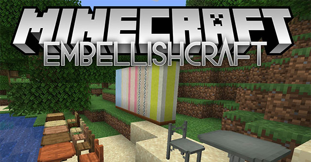 EmbellishCraft Mod - Mod item, block trang trí cho Minecraft