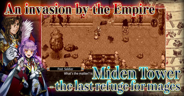 Miden Tower cho iOS 1.1.2 - Game nhập vai cốt truyện hấp dẫn
