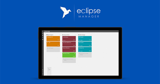 Eclipse Manager - Ứng dụng quản lý dự án, theo dõi tiến độ dự án