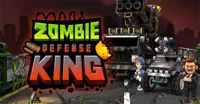 Zombie Defense King cho iOS 1.0.1 - Game phòng thủ diệt zombie kịch tính