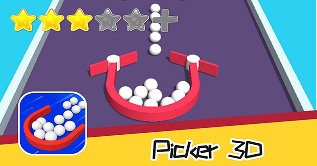 Picker 3D cho iOS 4.2 - Game thu thập bóng gây nghiện - Download.com.vn