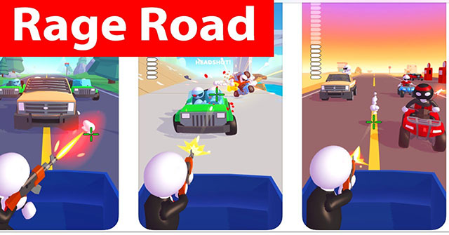 Rage Road cho iOS 1.1.3 - Game lái xe bắn súng kịch tính - Download.com.vn
