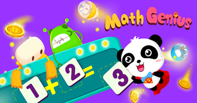 Math Genius cho iOS 9.21.1000 - Game Bé học toán cùng gấu trúc