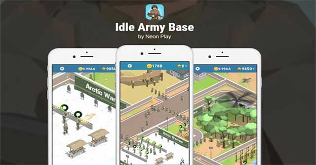 Idle Army Base cho Android 1.10.2 - Game idle Quản lý căn cứ quân sự