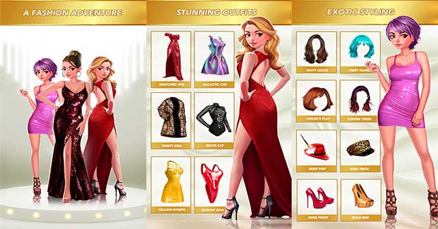 Glamdiva cho Android 3.5.11 - Game Thế giới thời trang cho Android