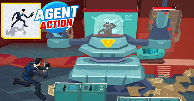 Agent Action cho iOS 1.0.6 - Game điệp viên bắn súng vui nhộn