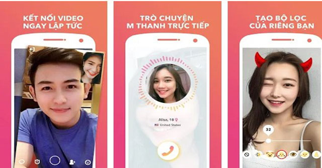 HOLLA cho Android 4.6.8 - Mạng xã hội chat video live ngẫu nhiên với người lạ