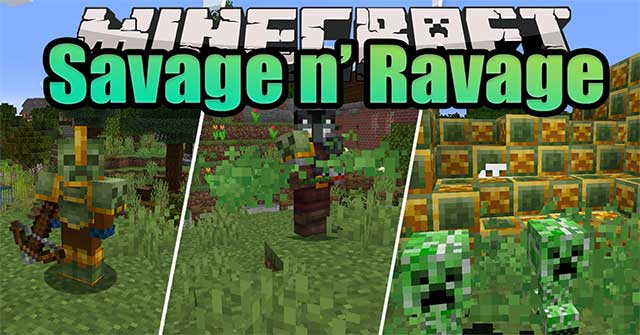Savage and Ravage Mod - Mod quái vật Vindicator mới - Download.com.vn