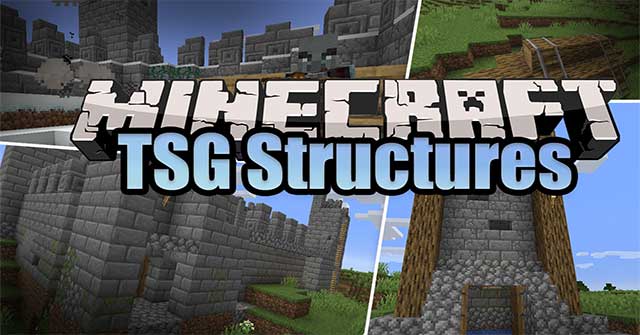 TSG Structures Mod - Mod khám phá các địa điểm mới - Download.com.vn