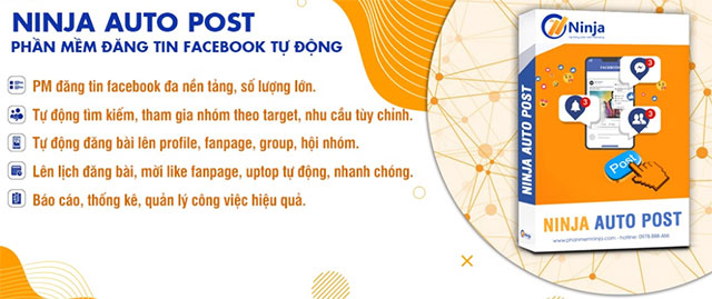 Facebook Auto Post - Phần mềm đăng bài quảng cáo facebook hàng loạt