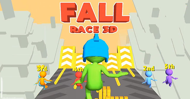 Fall Race 3D cho Android 1.0 - Game chạy đua parkour phong cách Fall Guys