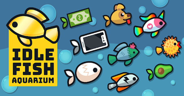Idle Fish Aquarium cho iOS 1.3.0 - Game idle xây dựng đế chế thủy cung