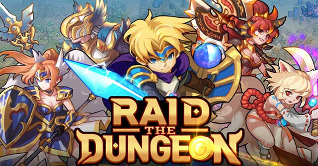 Raid the Dungeon cho Android 1.7.1 - Game idle RPG chinh phục hầm ngục