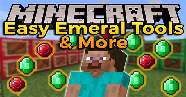 Easy Emerald Tools & More Mod - Minecraft Mod cung cấp nhiều công cụ ...