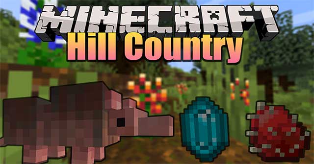 Hill Country Mod - Minecraft Mod quần xã sinh vật mới - Download.com.vn