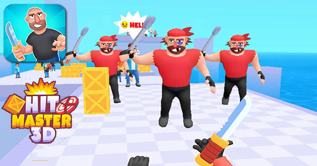 Hit Master 3D cho iOS 1.5.2 - Game bậc thầy phi dao siêu phàm