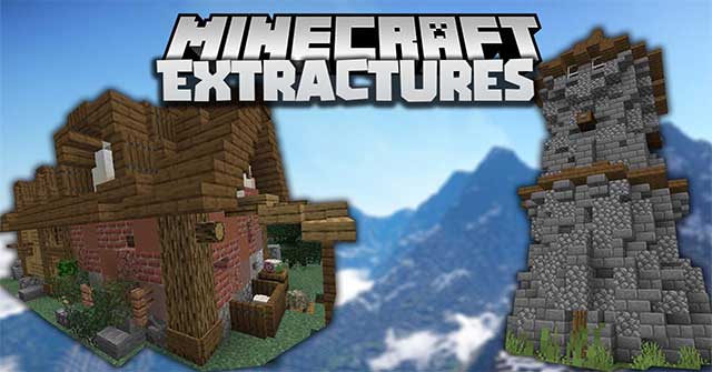 Extractures Mod - Mod Minecraft Khám phá tàn tích mới - Download.com.vn