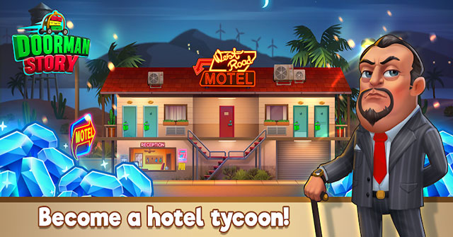 Doorman Story cho iOS 1.7.1 - Game mô phỏng quản lý khách sạn