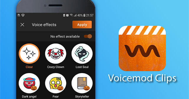 Voicemod Clips cho Android 1.5.0 - App thay đổi giọng nói trực tuyến