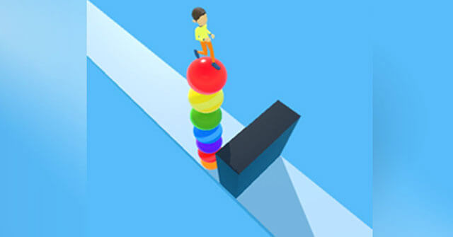 Stack Ride‪r‬ cho iOS 1.28 - Game thu thập bóng màu sắc gây nghiện