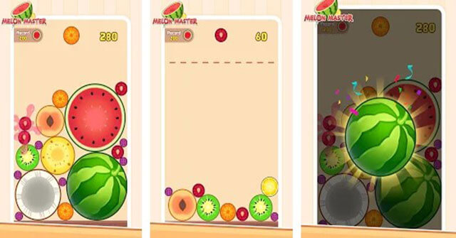 Melon Master cho Android 1.0.5 - Game hợp nhất trái cây phong cách 2048