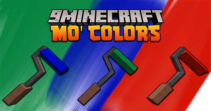 Mo’ Colors Mod - Mod thêm cây lăn sơn vào Minecraft - Download.com.vn