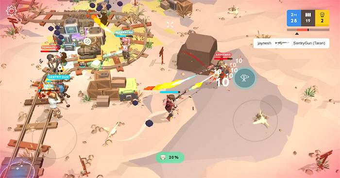 Underdogs cho Android 1.22 - Game hành động chiến đấu 3v3 sôi động