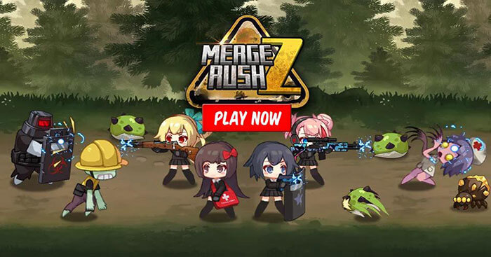 Merge Rush Z cho iOS 1.6.0 - Game hợp nhất súng và bắn zombi