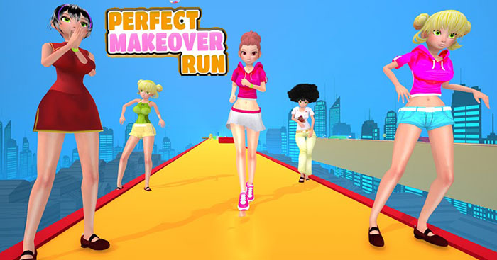 Perfect Makeover Run cho Android 1.1 - Game hành trình làm đẹp thú vị