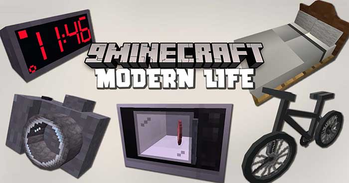 Modern Life Mod - Mod mang đồ vật hiện đại vào Minecraft - Download.com.vn