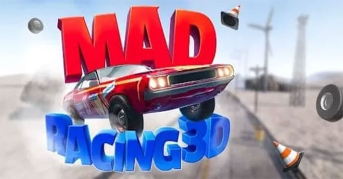 Mad Racing 3D cho iOS 0.7.2 - Game đua xe cạnh tranh điên rồ