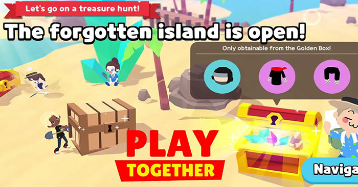 Play Together: Hướng dẫn cách tìm và đào kho báu trong Hòn Đảo Bị Mất