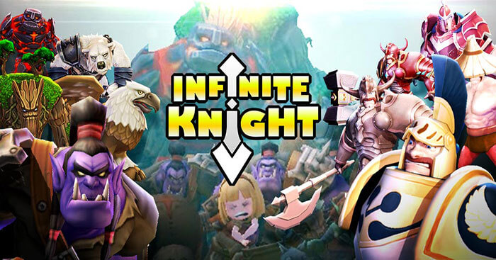INFINITE KNIGHT cho Android 2.20.10 - Game hiệp sĩ vô cực giết rồng thú vị