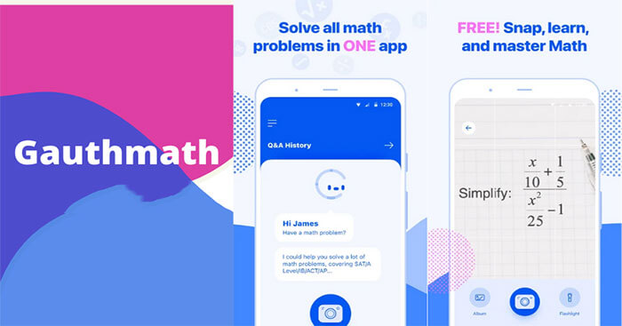 Gauthmath cho iOS 1.5.1 - Ứng dụng giải toán bằng cách chụp ảnh