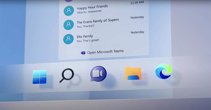 Hướng dẫn sử dụng Microsoft Teams tích hợp sẵn trong Windows 11
