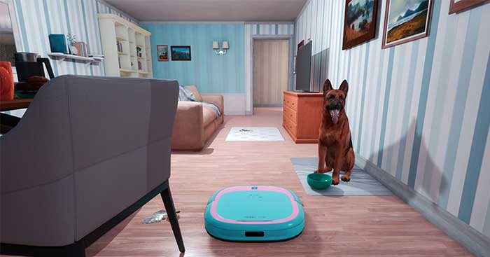 Robo Vacuum Simulator - Game mô phỏng máy hút bụi tự động - Download.com.vn