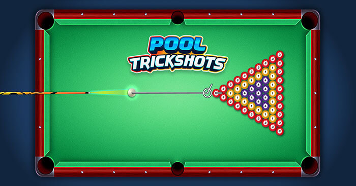 Pool Trickshots cho Android 1.11.1 - Game bắn bi-a 8 bóng hấp dẫn