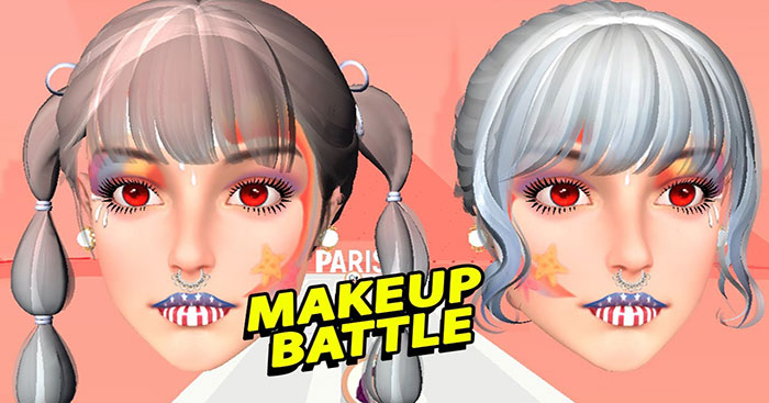 Makeup Battle cho Android 1.3.1 - Game Cuộc thi trang điểm thú vị
