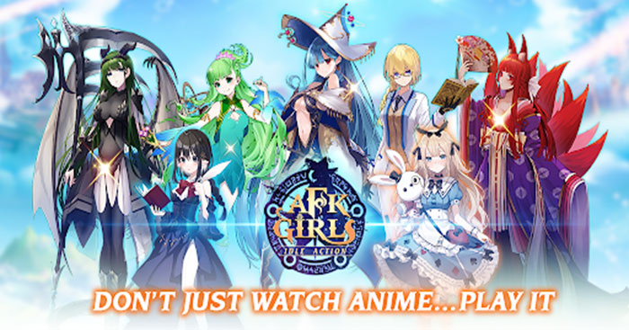 AFK Girls cho Android 29.0 - Game APK chiến đấu cùng gái xinh anime