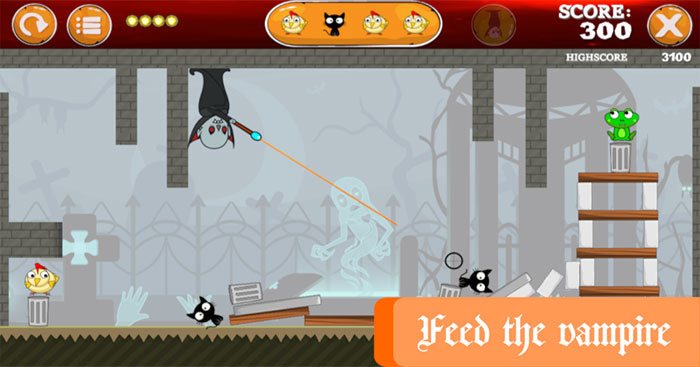 Mr Vampire cho Android 0.21 - Game Ma cà rồng bắn phép thuật vui nhộn
