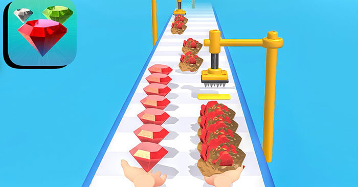 Gem Stack cho Android 1.4 - Game chế tác kim cương phong cách endless run