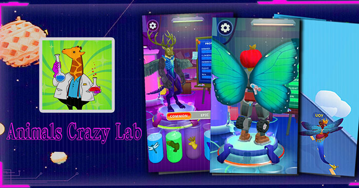 Animals Crazy Lab cho Android 1.4.1 - Game phòng thí nghiệm động vật ...