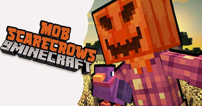 Mob Scarecrows Mod - Mod Bù nhìn bảo vệ trang trại - Download.com.vn