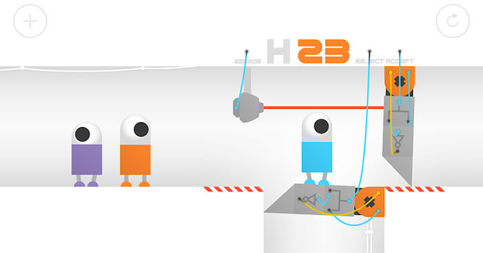 Odd Bot Out cho Android 1.10.3 - Game platform giải đố giúp robot trốn ...