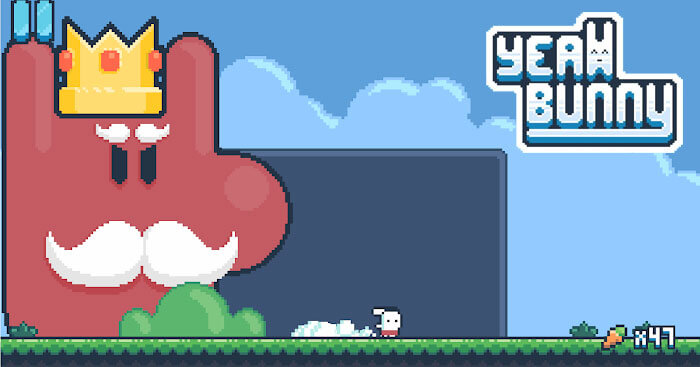 Yeah Bunny cho Android 1.49.5 - Game hành động platform thỏ phiêu lưu
