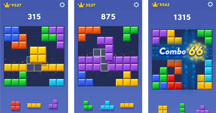 Block Blast cho iOS 6.5.9 - Game xếp và phá gạch phong cách Tetris