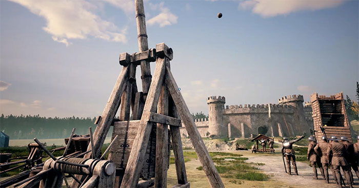 Medieval Machines Builder Demo - Game chế tạo cỗ máy chiến đấu Trung cổ