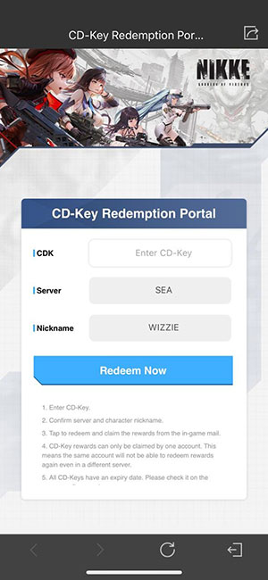 Tổng hợp code Goddess of Victory: NIKKE và cách nhập - Download.com.vn