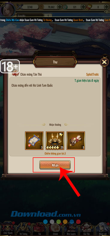 Tổng hợp mã code Hư Linh Tam Quốc và cách nhập - Download.com.vn